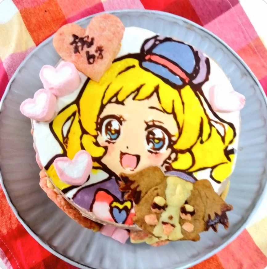 Japanese Pretty Cure fans and Professional pastry chiefs made cakes ...