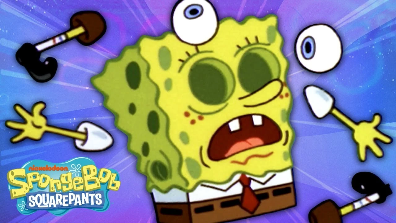 Where does SpongeBob even keep all these limbs?! | Fandom