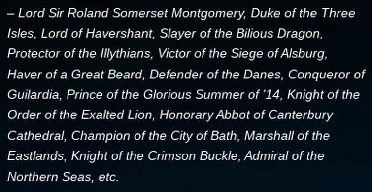 When I heard mischaracterization | Fandom