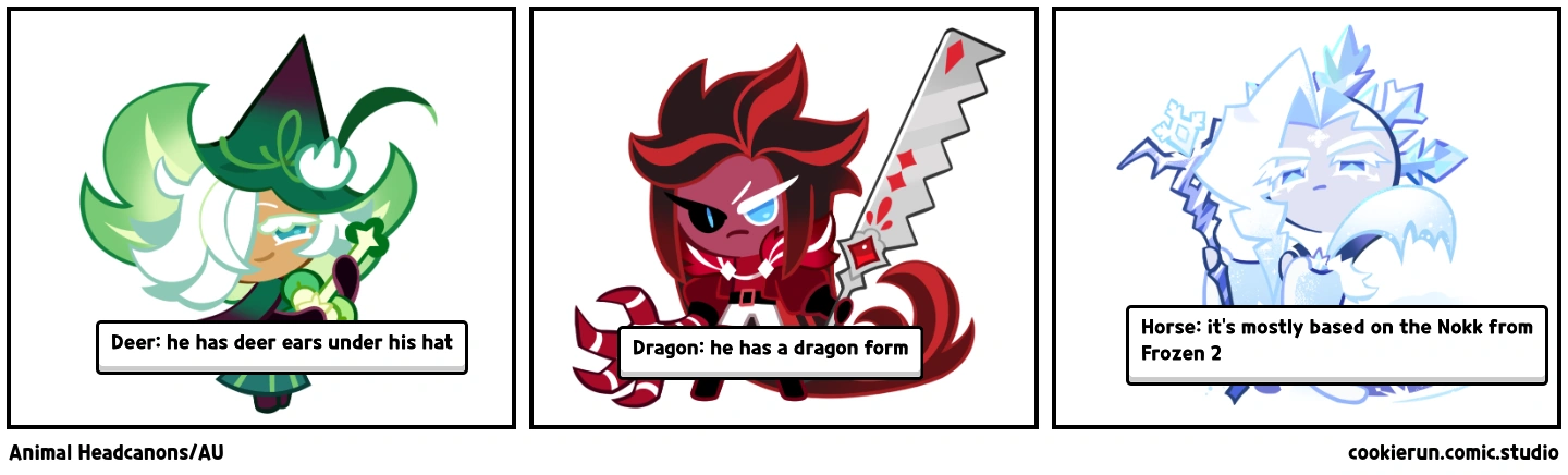 Fantasy/Animal AU headcanons | Fandom