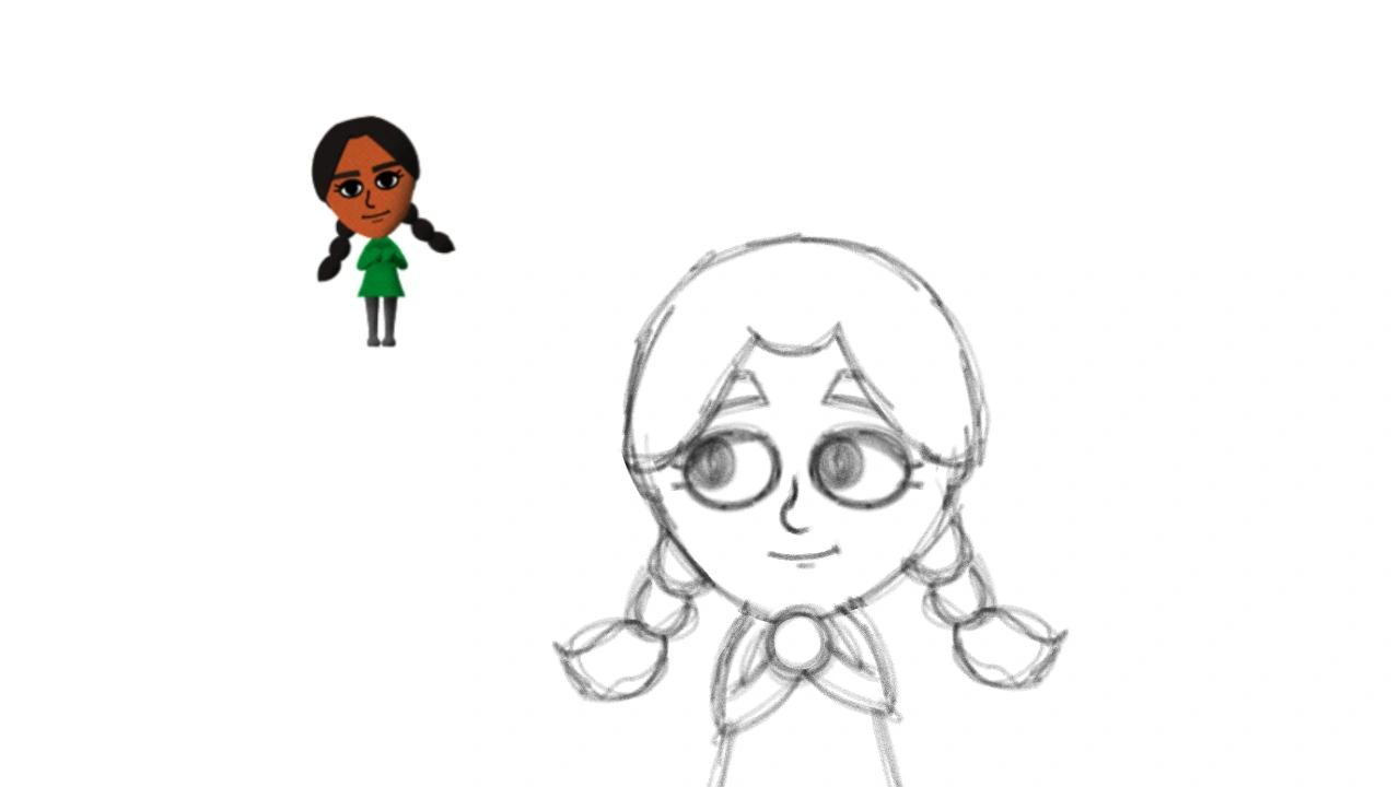 This is my first ever attempt at drawing a CPU Mii... | Fandom