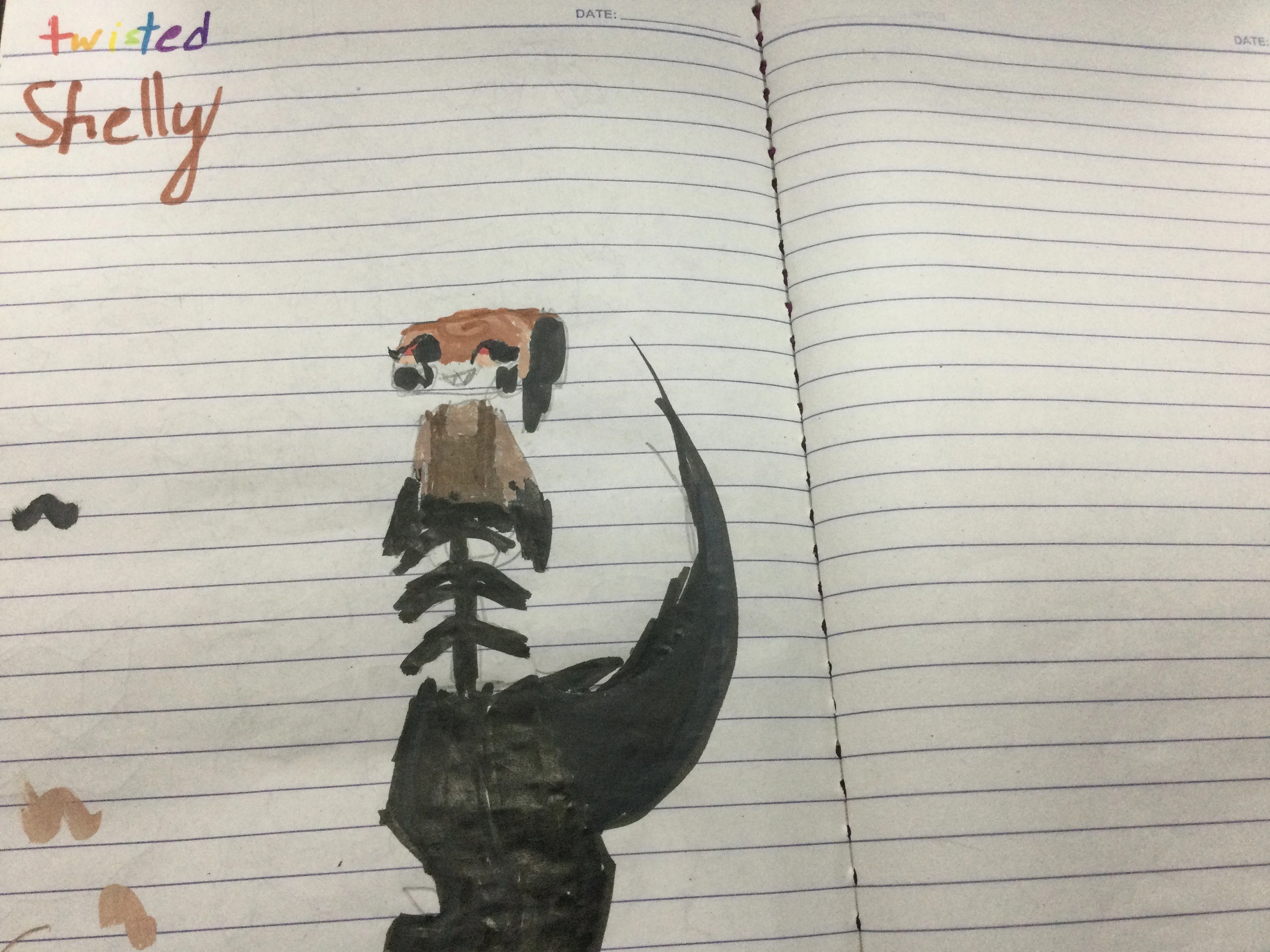 ooc - god twisted shelly is so fun to draw istg | Fandom