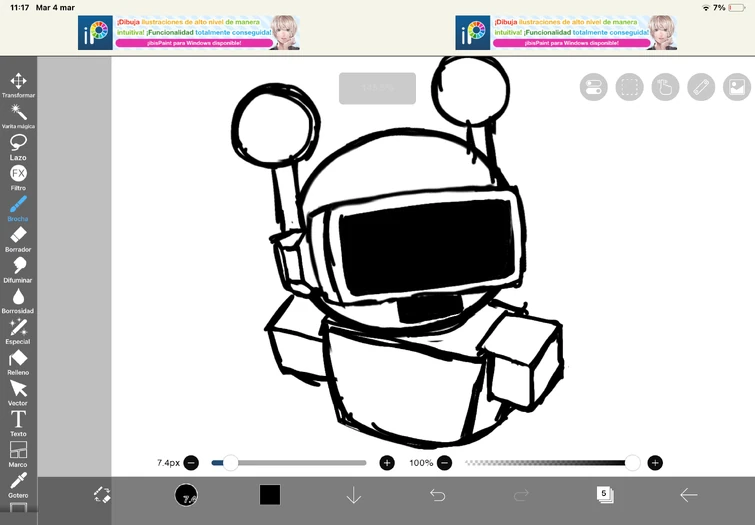 A fun bot drawing wip | Fandom