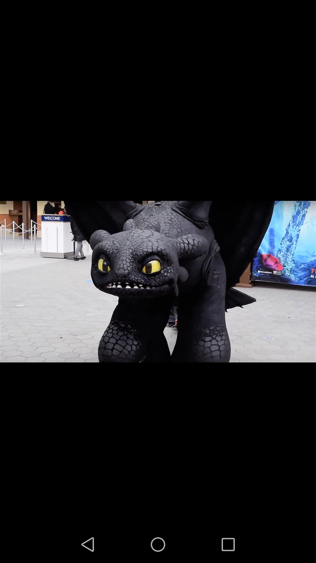 WHO knew about the toothless on Hollywood universal studios orlando ...