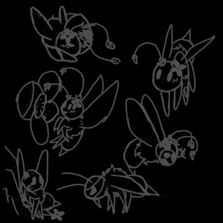 [BSS Broken AU] Shy bee doodle page | Fandom