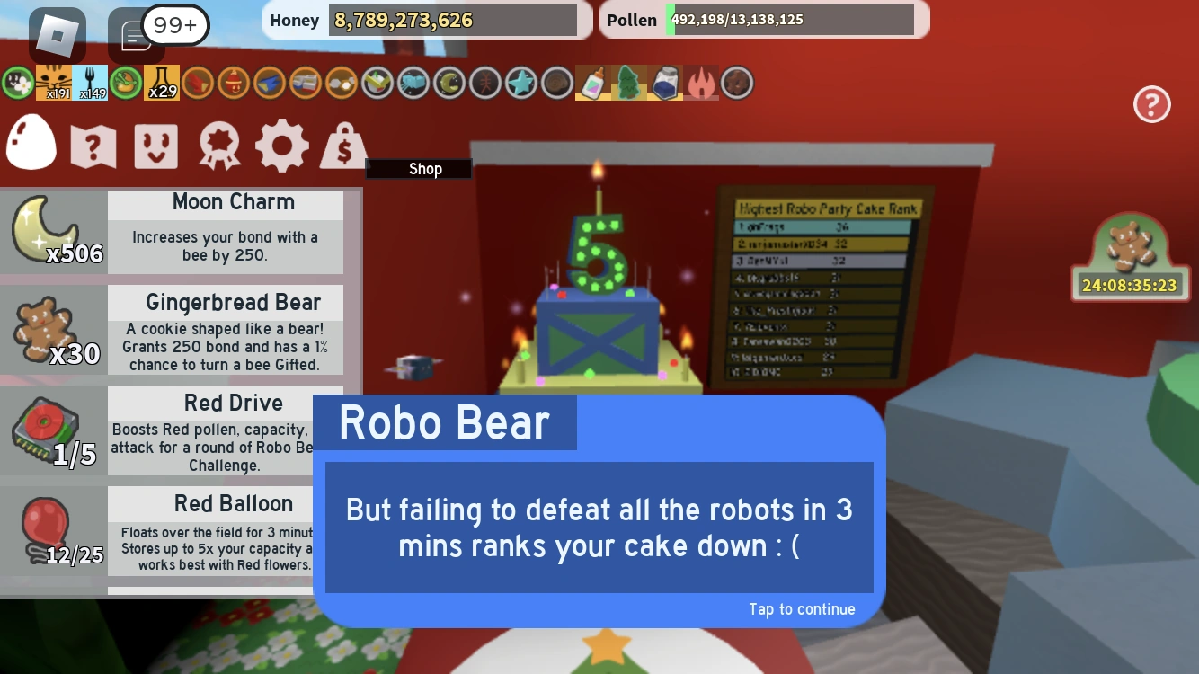 I finally did Robo Bear’s Beesmas quest!!! | Fandom