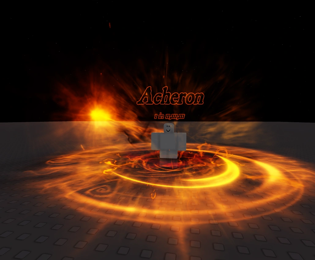 Fire hell aura; Acheron! | Fandom