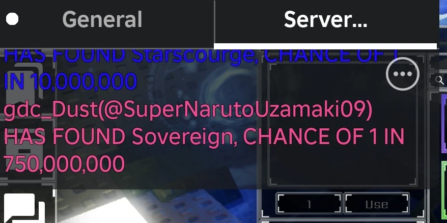 Moments ago when cat left his server I rolled a sovereign from a Hp in ...