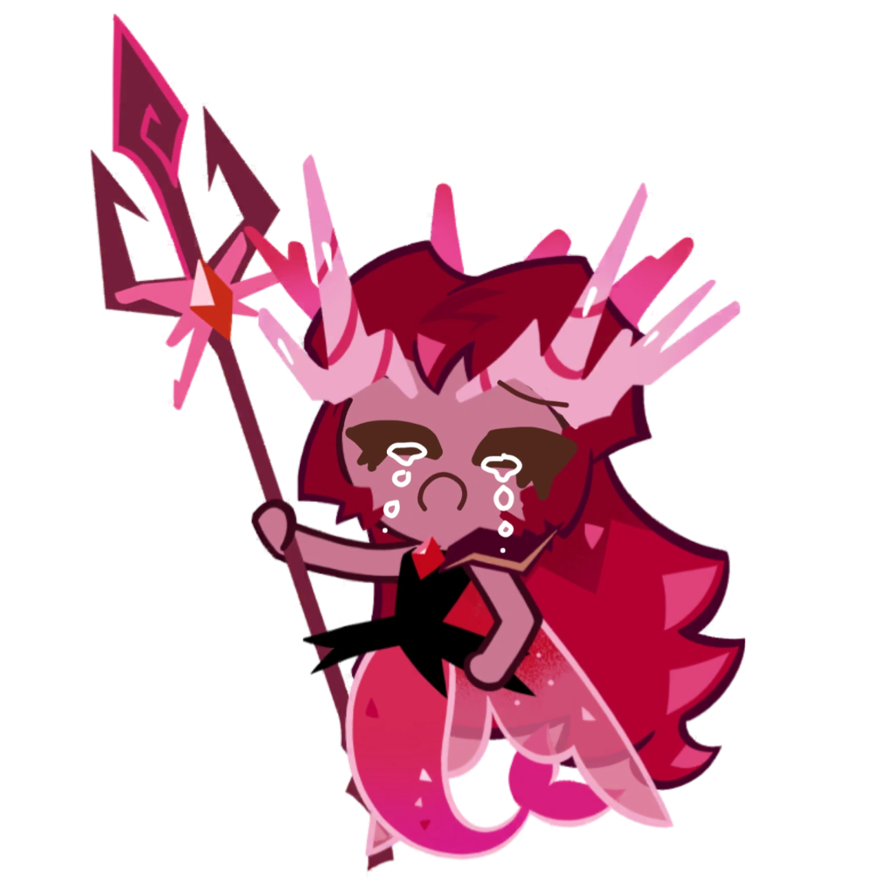 Crimson Coral Cookie is Crying | Fandom