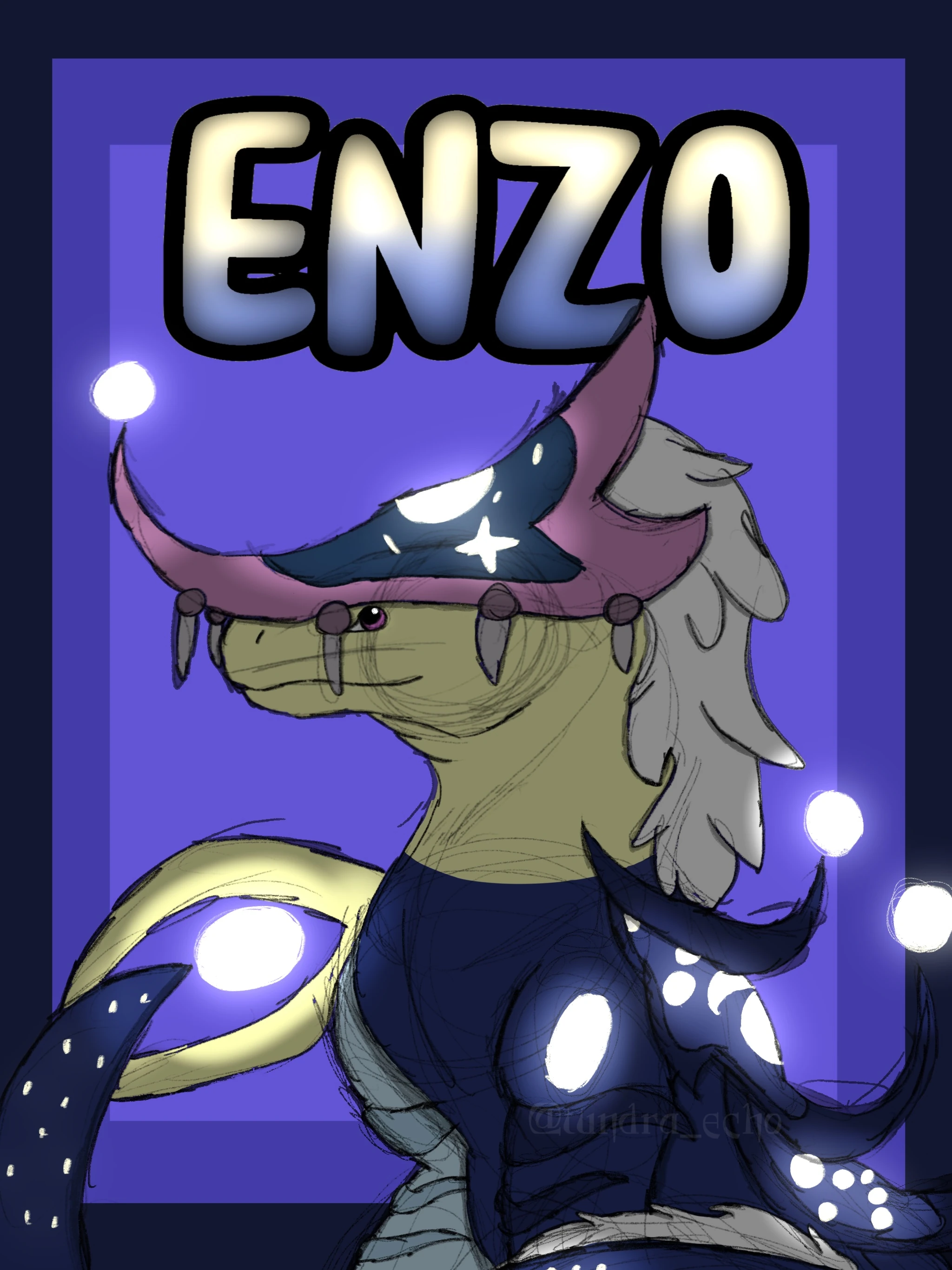 Drawing my cos Oc’s pt.2 Enzo the Amolis | Fandom
