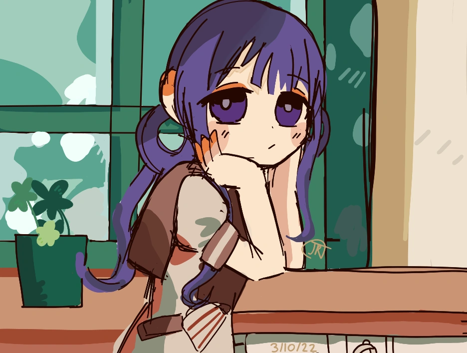 Aoi drawing! | Fandom