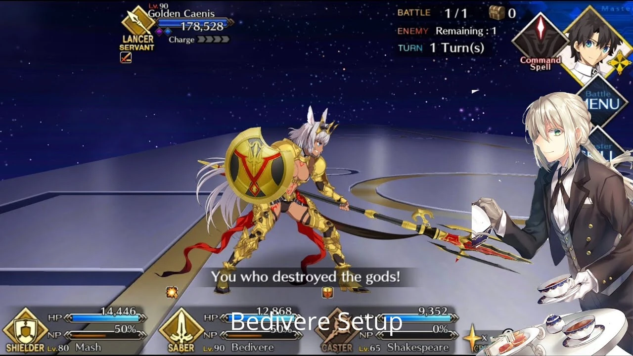 Golden Caenis Fight | Fandom