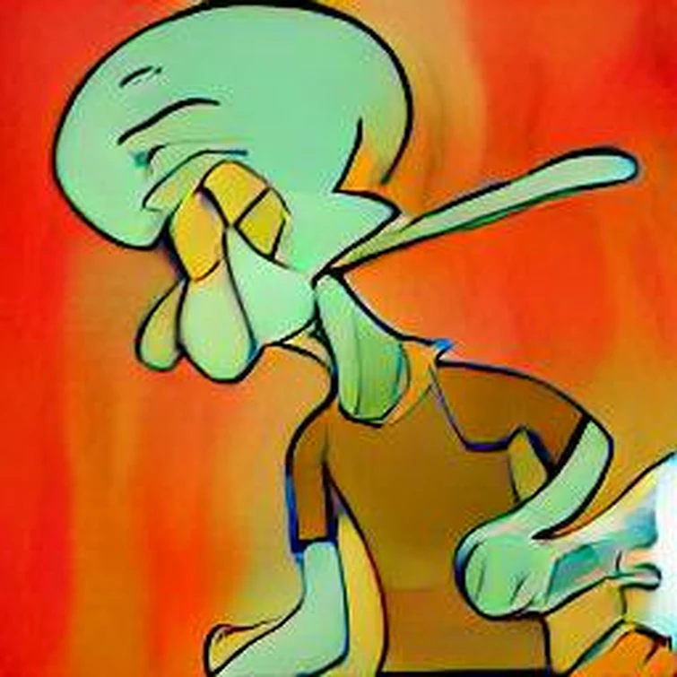 Squidward looking funny right now | Fandom