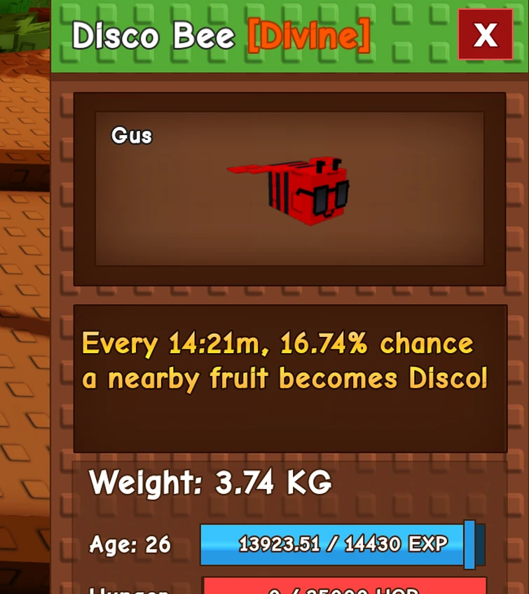 Disco Bee Buffed to 20% | Fandom