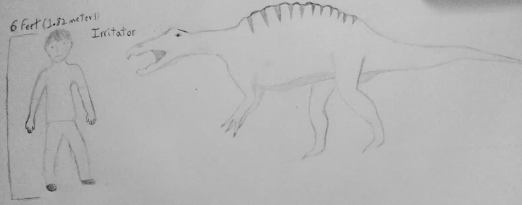 Irritator drawing | Fandom