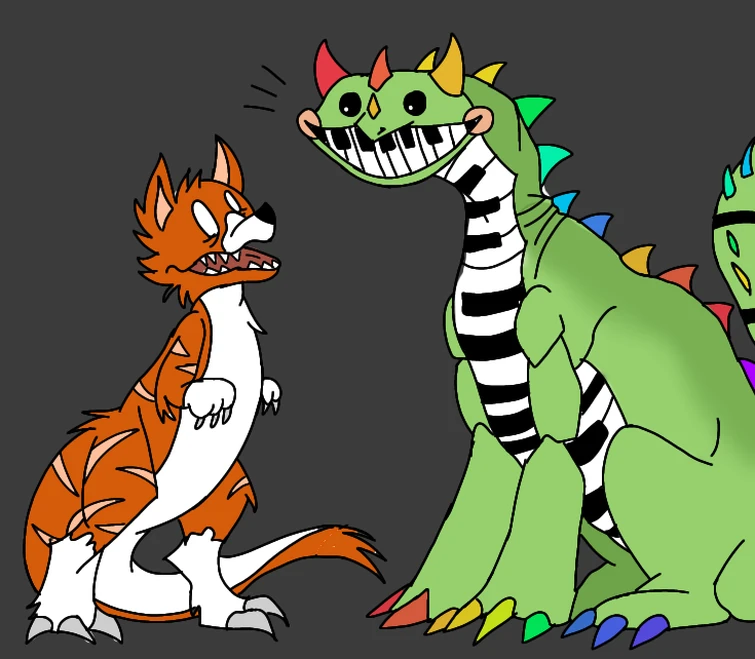 Pianosaurus X Kittysaurus | Fandom