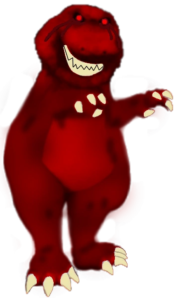 i made nightmare hell barney and giga nightmare hell barney! | Fandom