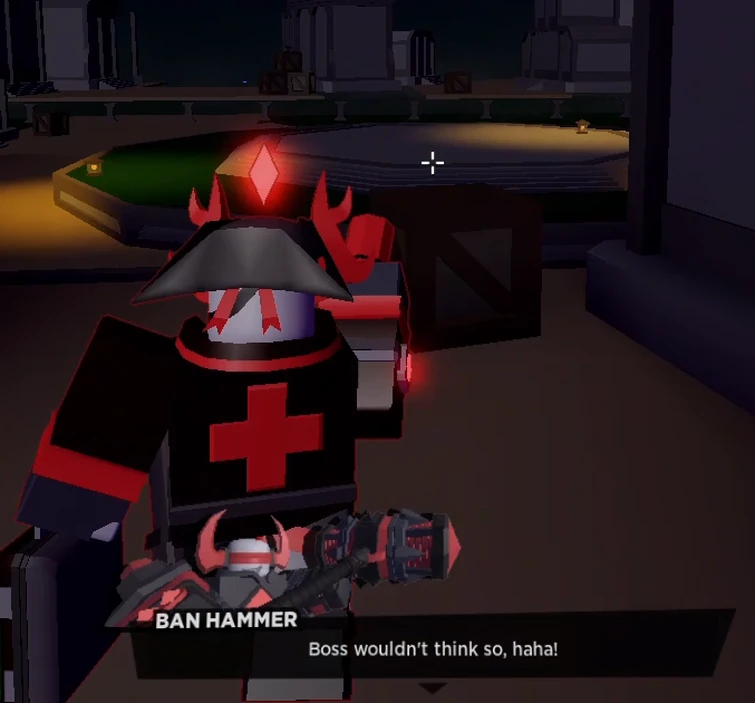 New Ban Hammer dialogue | Fandom