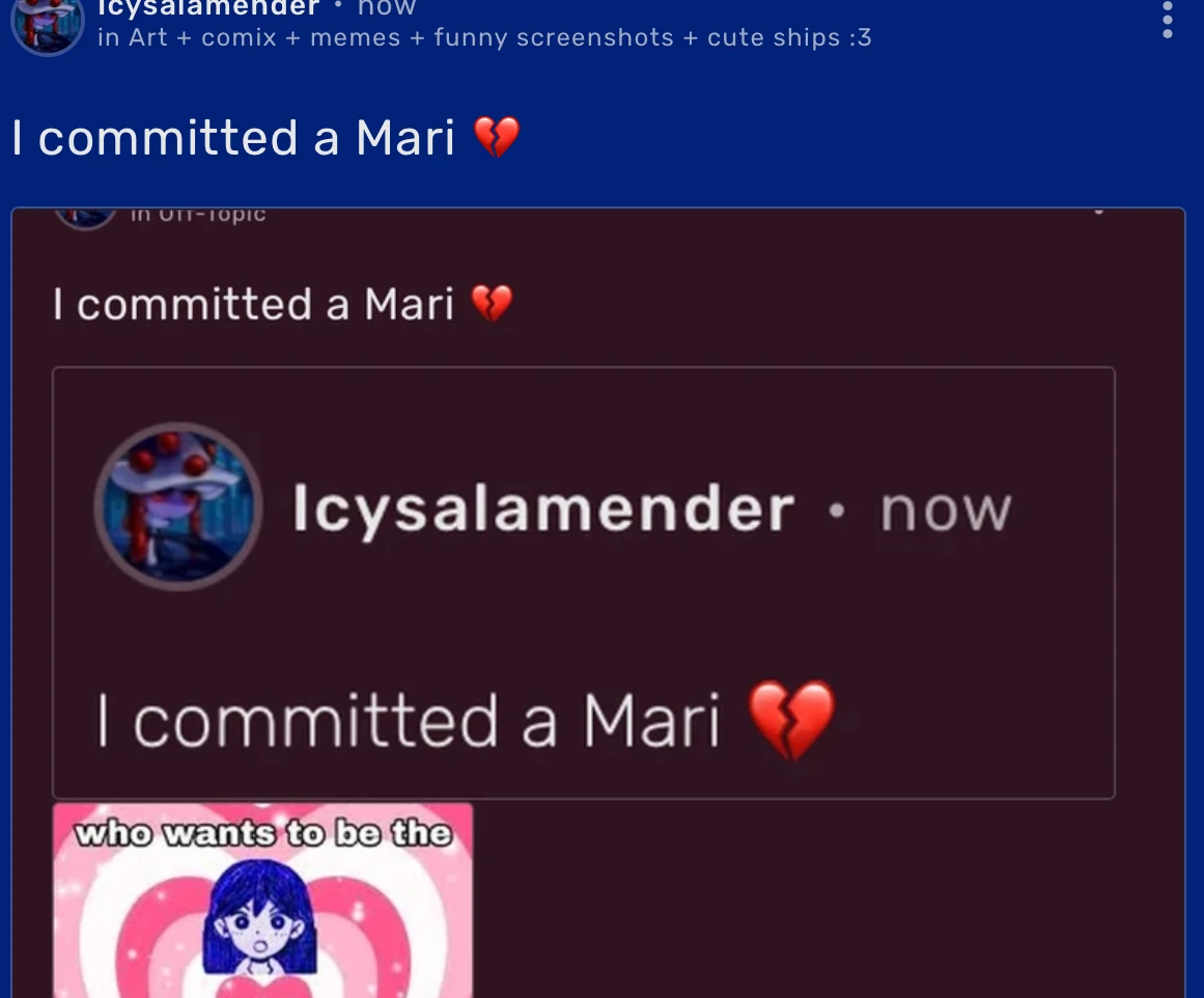I am committed a Mari | Fandom
