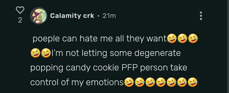 i am a degenerate with a popping candy pfp omgomgomgomg😸😹😻🤩🤩😻😹 | Fandom