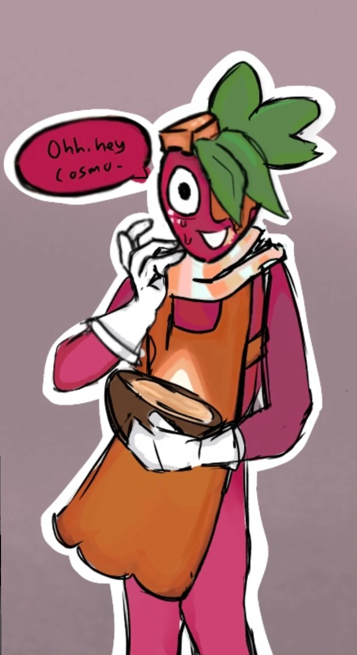 “ohh heyy cosmo”- sprout fanart | Fandom