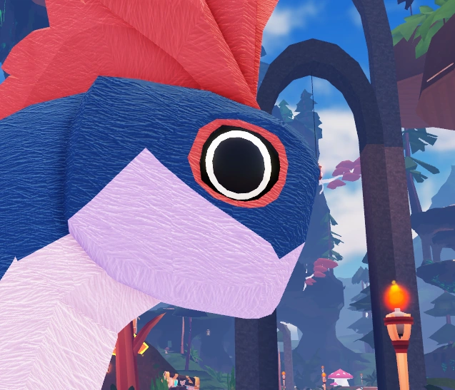 OC Tricks with Tundra! If you remove the beak from the toucan head you ...