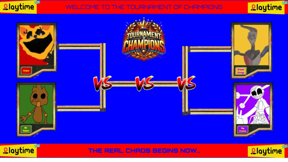 POPPY PLAYTIME OC TOURNAMENT STAGE 3: THE TOURNAMENT OF CHAMPIONS! | Fandom