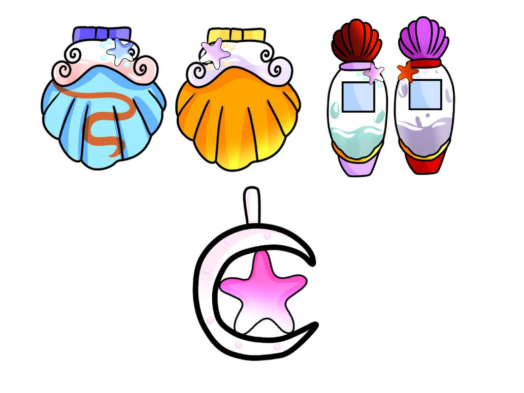 Giving new transformation devices for my Sirena Cafe Pretty Cure team ...