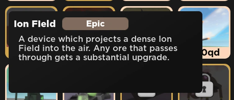 "Ion FIeld" | Fandom