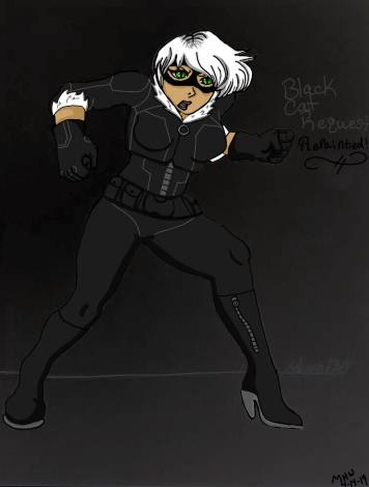 Marvels Spider Man Fan Art Friday Matakiethehedgewolf Black Cat Fanart Fandom