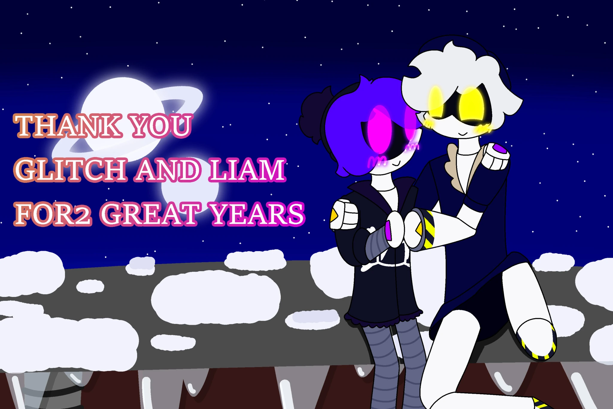 Happy two years to the gore and body horror with robots show | Fandom
