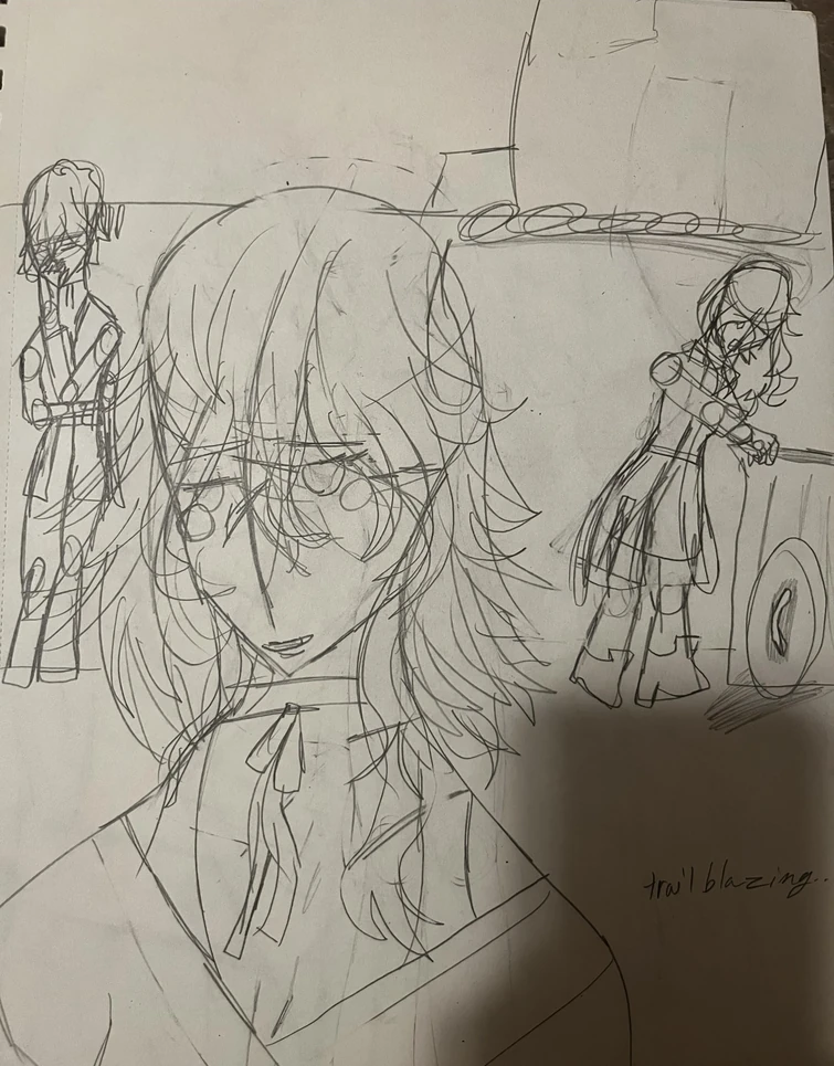 Sharing some of my Honkai drawings/scretchs | Fandom