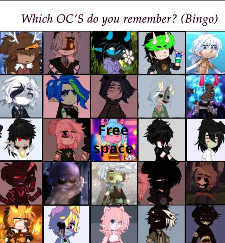 A blast with the past with this one.. Which OCs do you remember? | Fandom