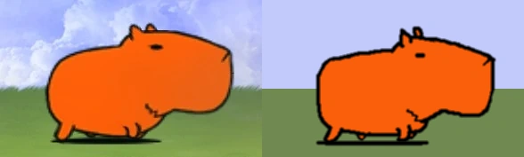 I drew capy | Fandom