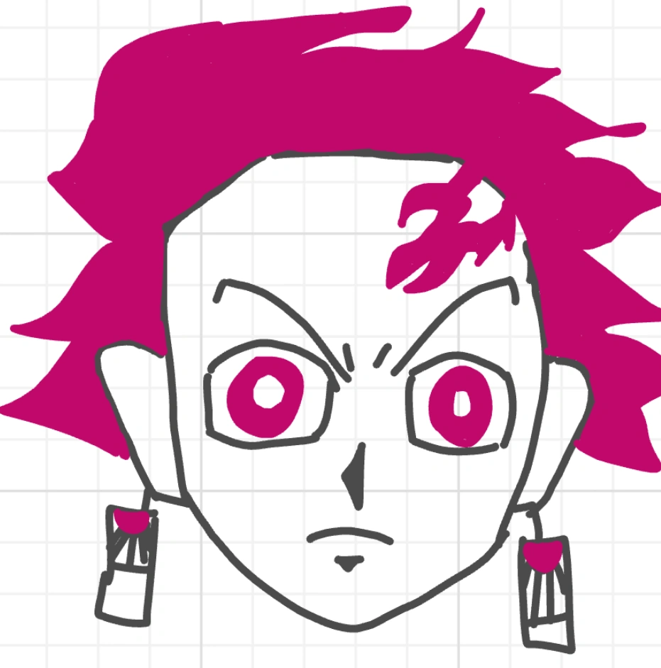 1st time trying to draw tanjiro digital | Fandom