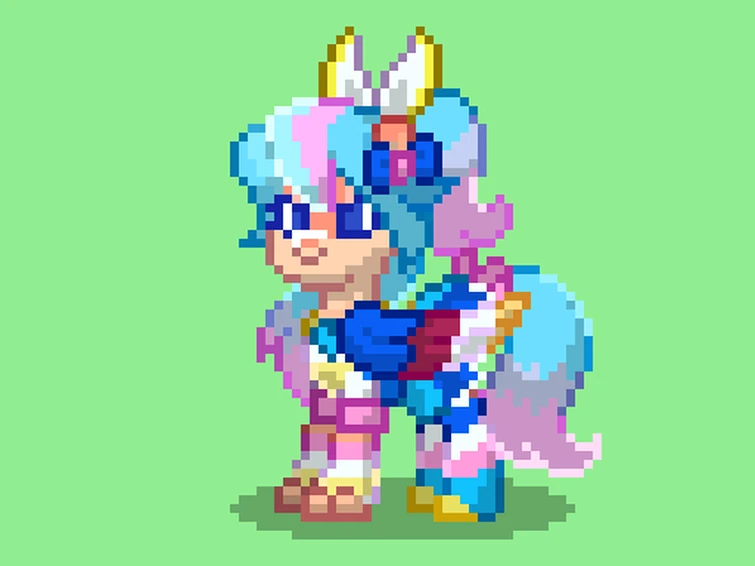 I redid my HiroSky designs in Pony Town | Fandom