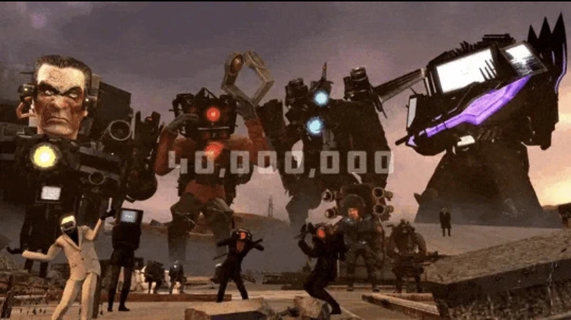 This is probably the best look we can get of the height of the Titans ...