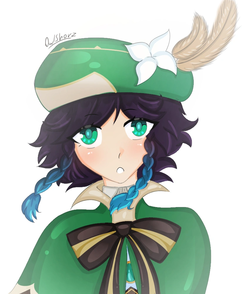 Finished venti art :D | Fandom