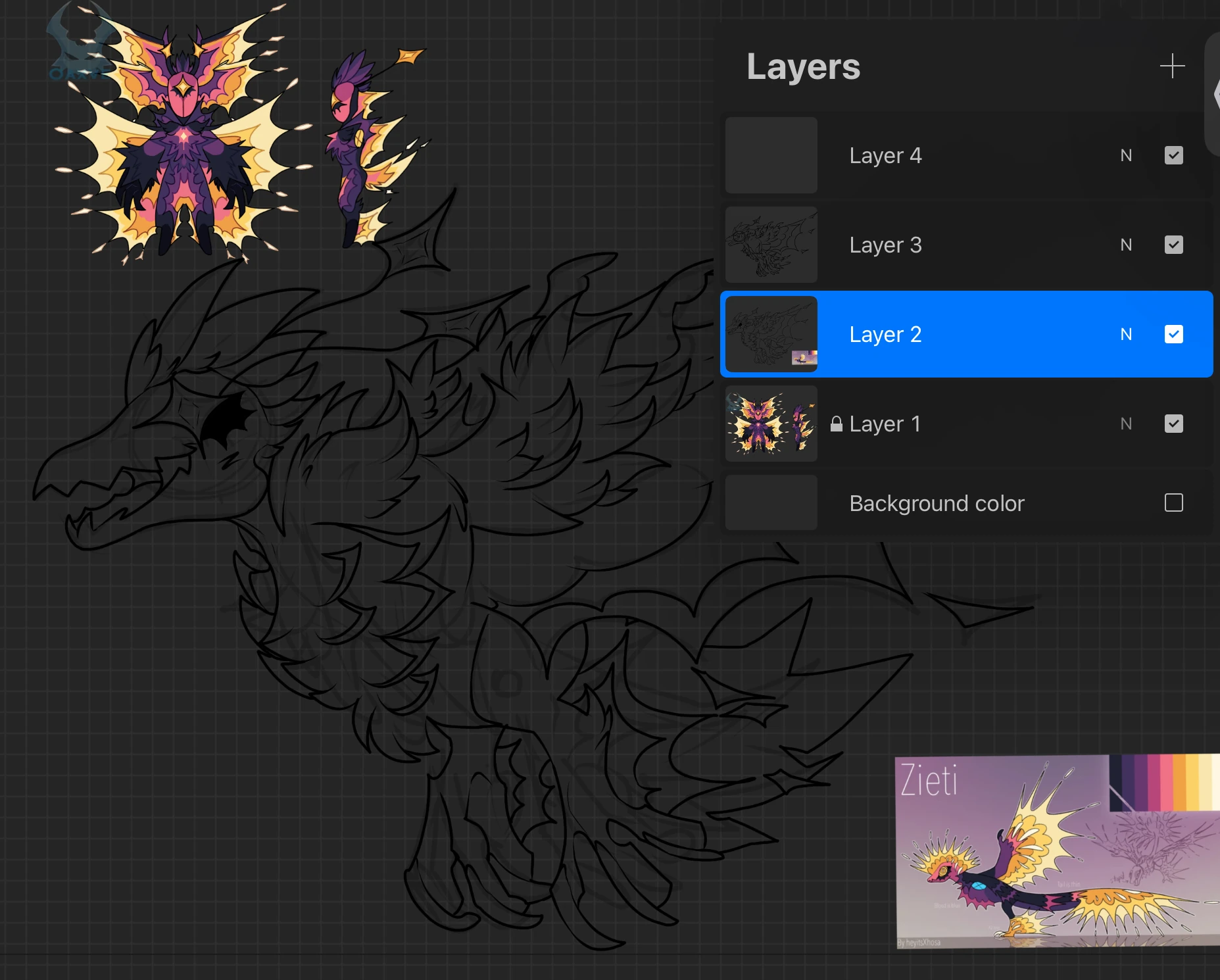 I drew on the wrong layer. | Fandom