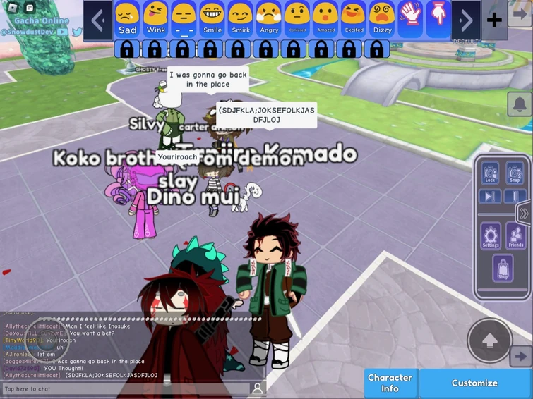 being silly in gacha online | Fandom