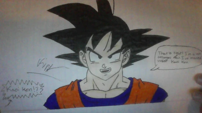 Goku drawing | Fandom