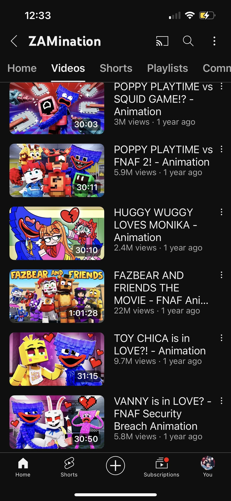 a little look at what ZAMination has become (little copied title) | Fandom