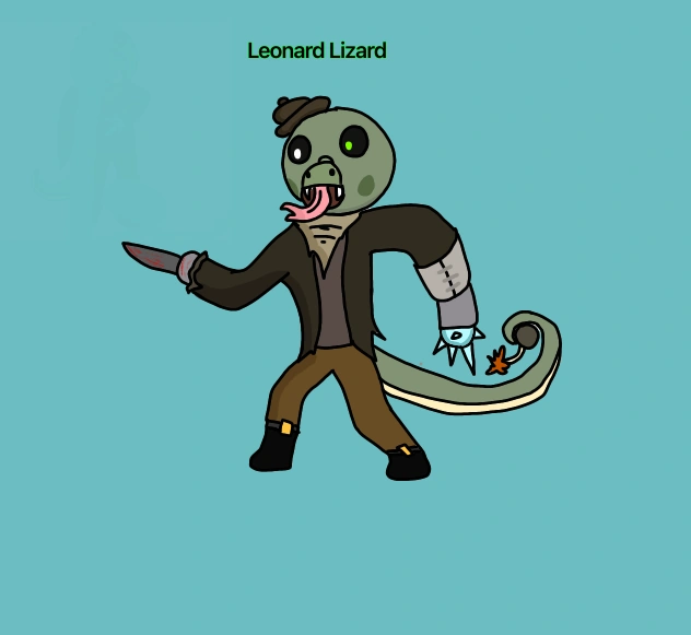 Upgrade! Leon Lizard -> Leonard Lizard | Fandom