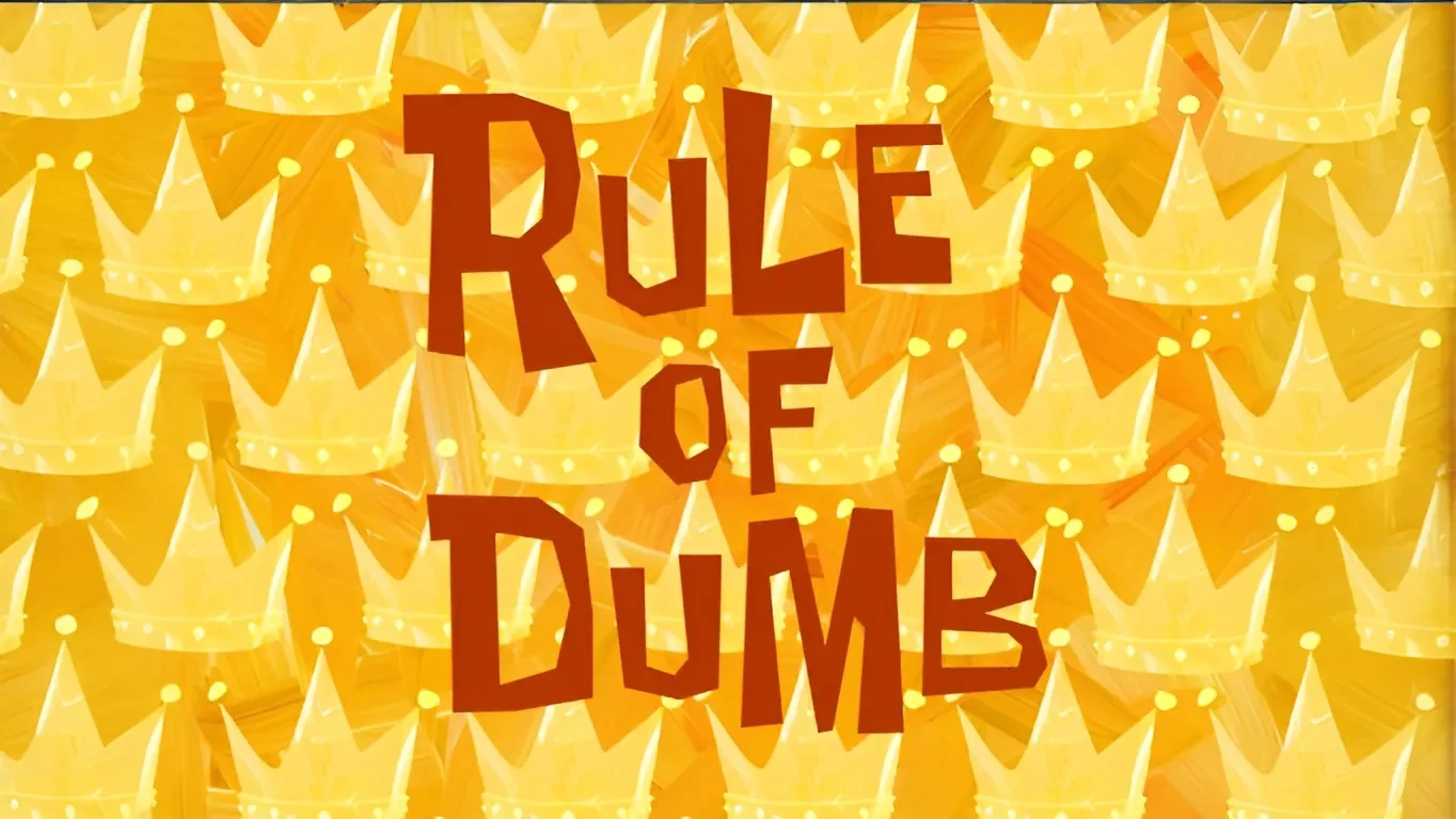 Rule of Dumb title card (Extended to 16:9) | Fandom