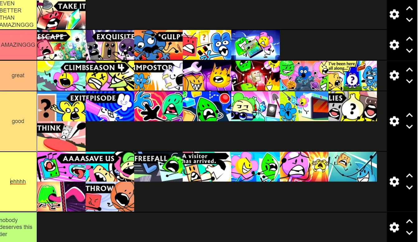 every BFB episode, ranked. | Fandom