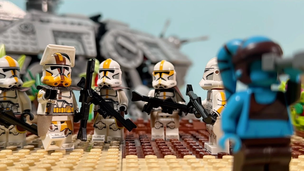 Commander Bly Refuses Order 66!!! | Lego Stop Motion | ft. ‪@RedSun044 ...
