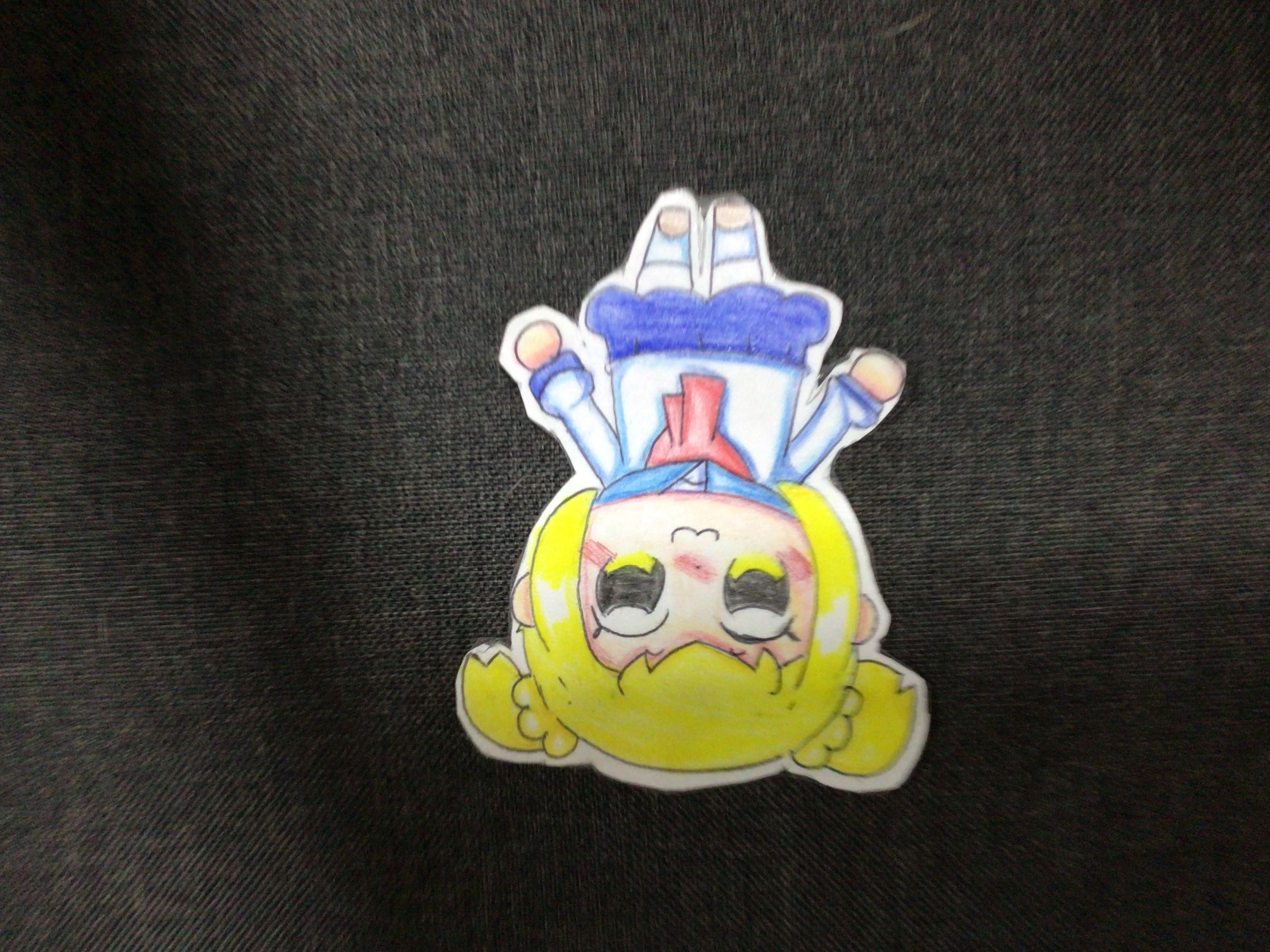 I make a lil Popuko on my school, I’m not good at drawing | Fandom