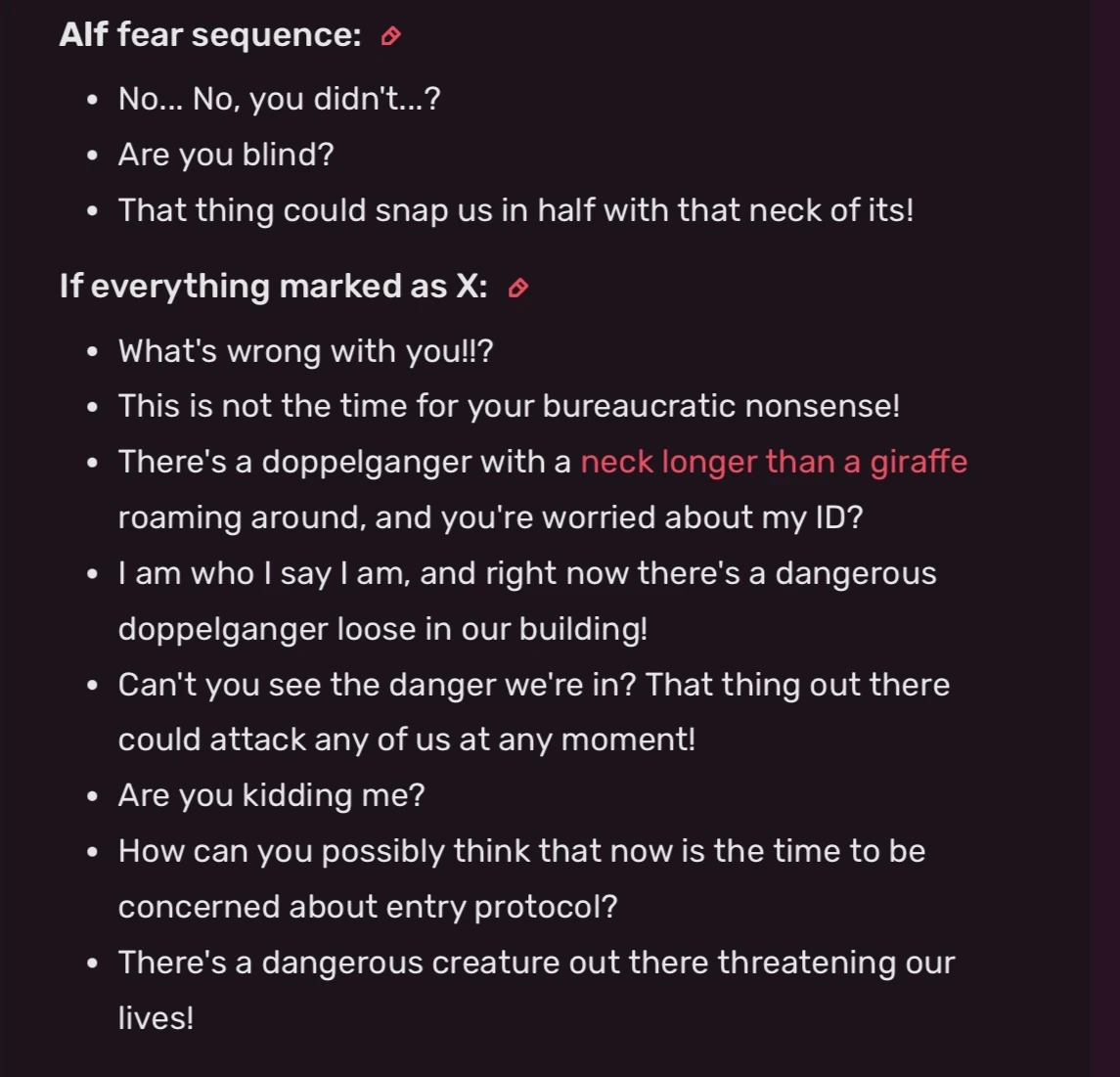 Fear sequence? | Fandom