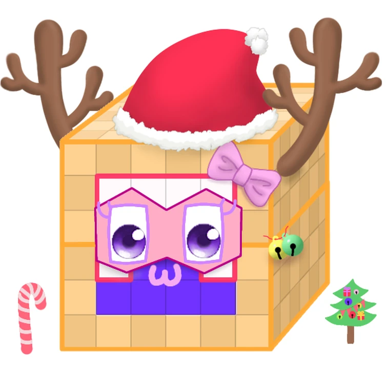 Cute cube but Christmas | Fandom