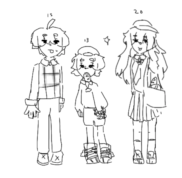 ask these 3 siblnigs (toast cookie, cloud bread cookie, sprite bread ...